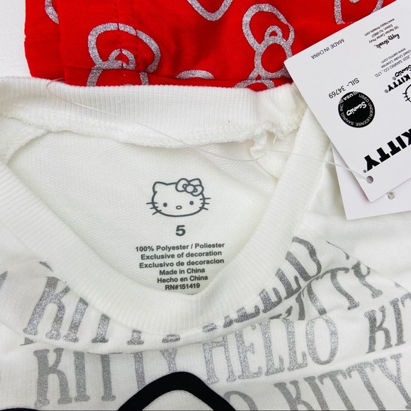 Hello Kitty | Matching Sets | Hello Kitty 2pc Crewneck Sweatshirt And ...